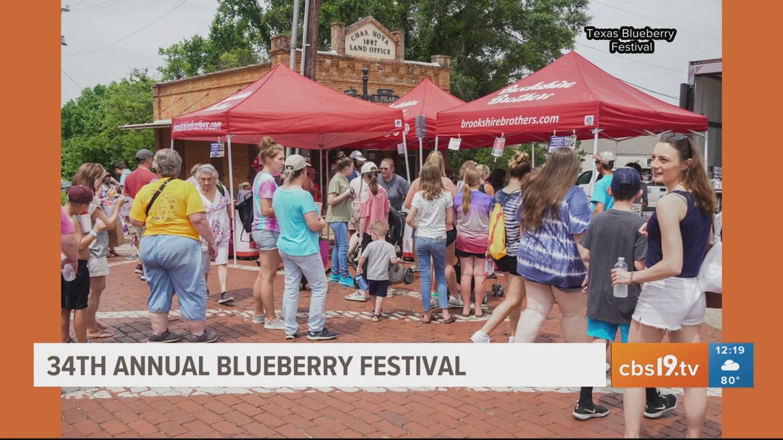 Nacogdoches to celebrate its 34th annual Texas Blueberry Festival ...