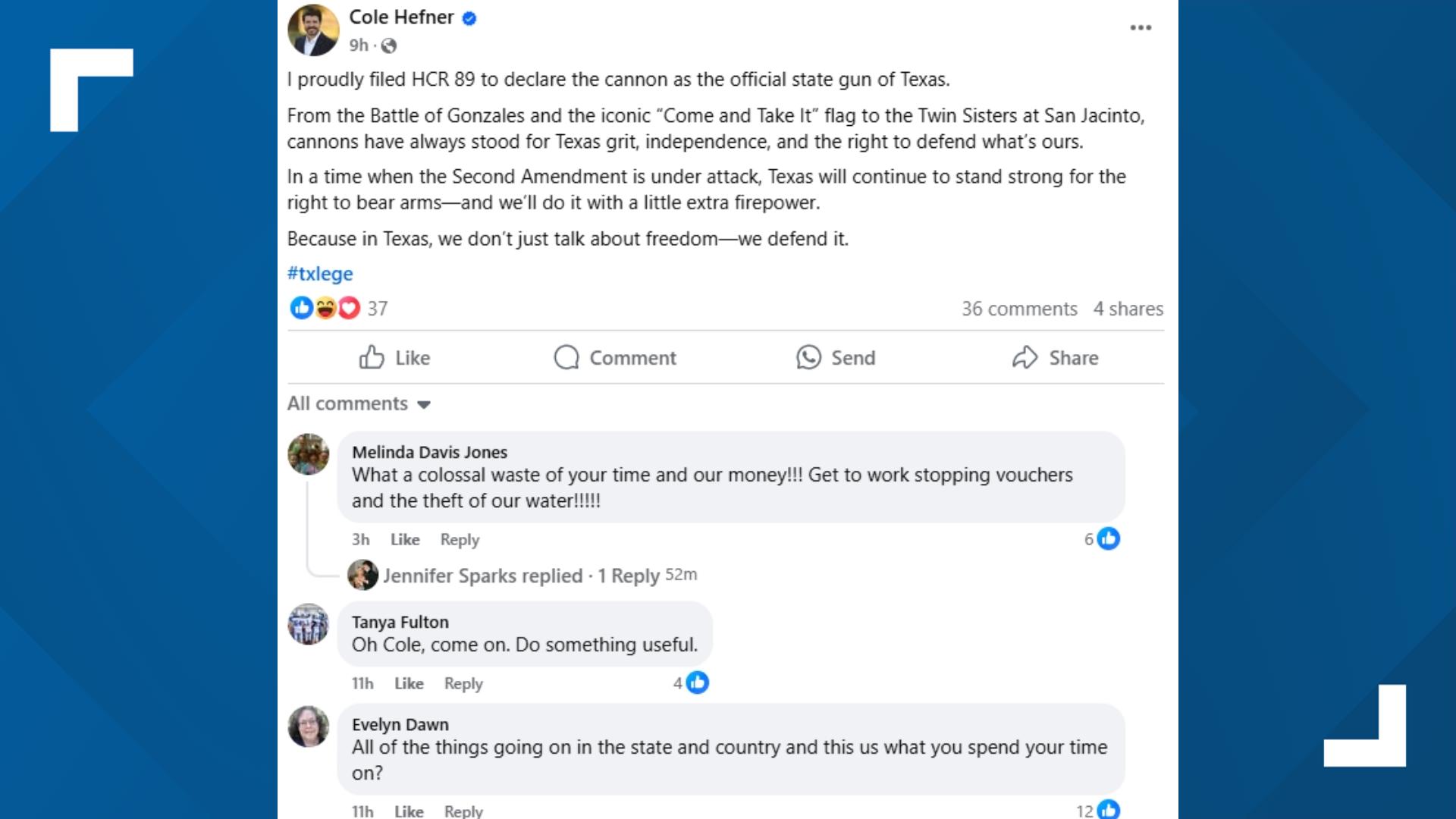 Constituents react after East Texas representative files resolution to ...