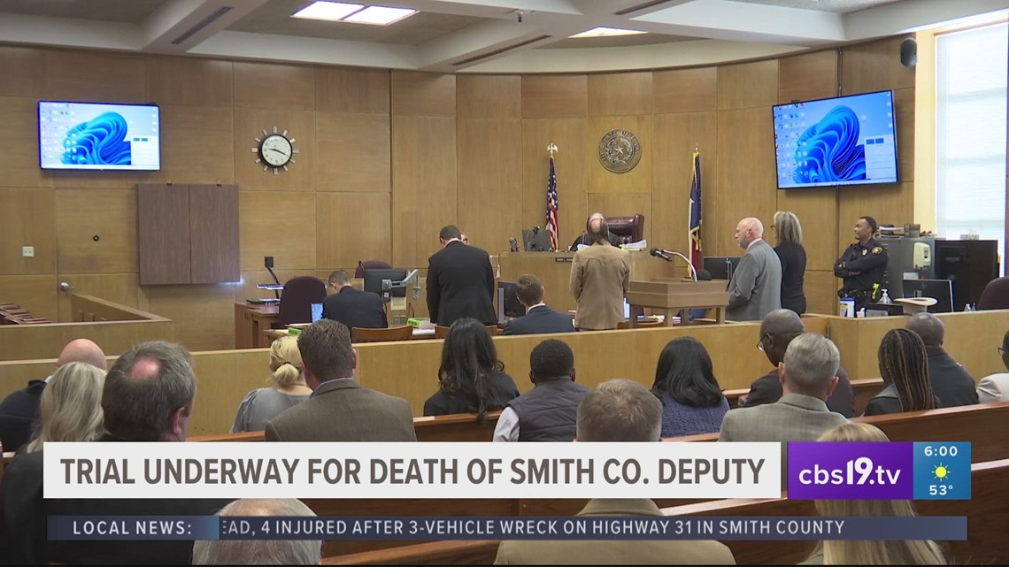 Trial starts for man accused of killing East Texas deputy | cbs19.tv