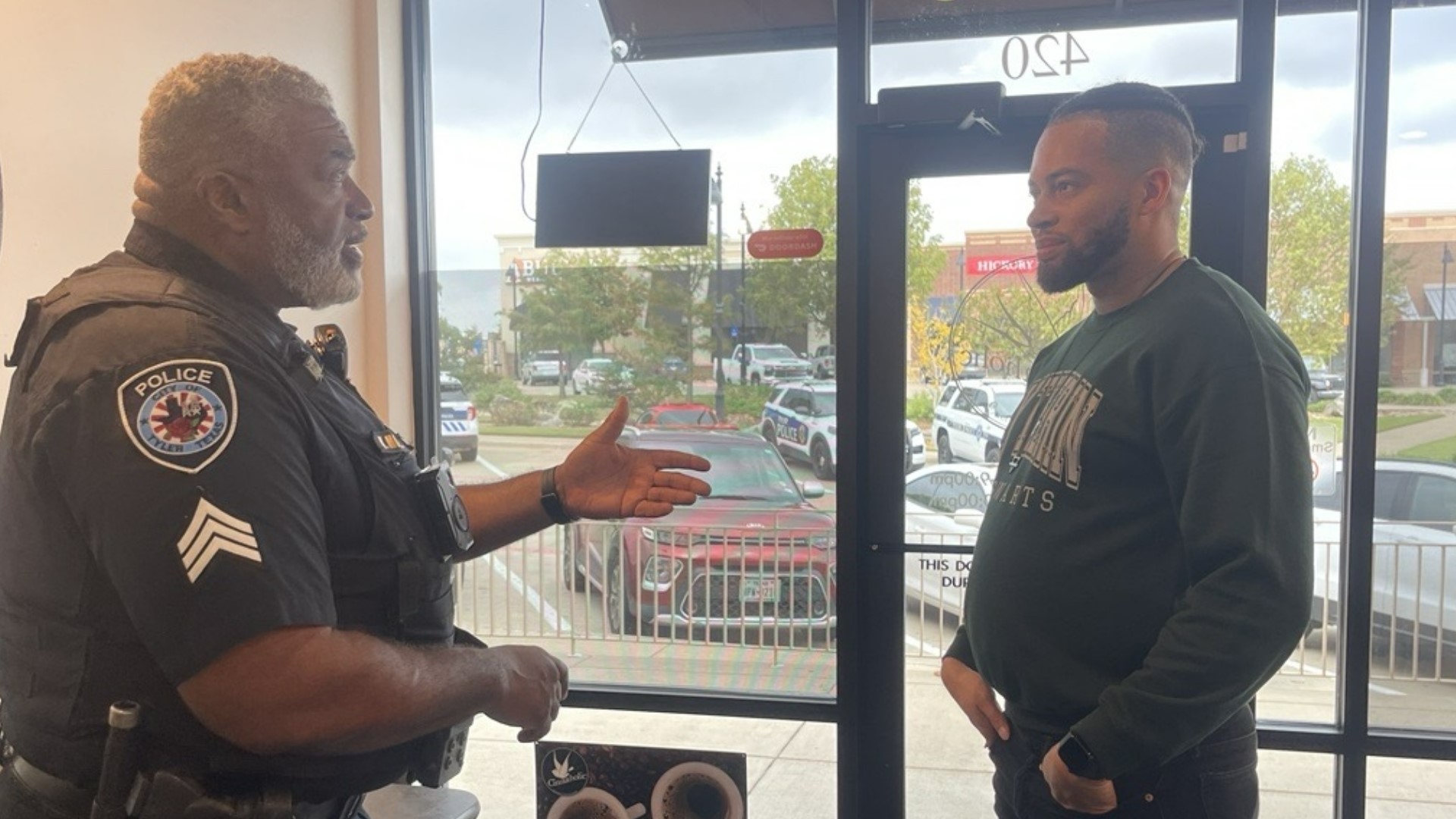 Tyler Police Department officers hosts Roll With A Cop event | cbs19.tv