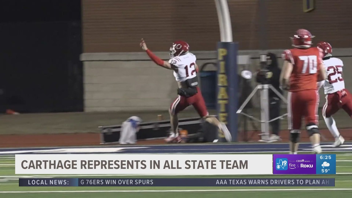 Carthage football players represent in all-state team | cbs19.tv