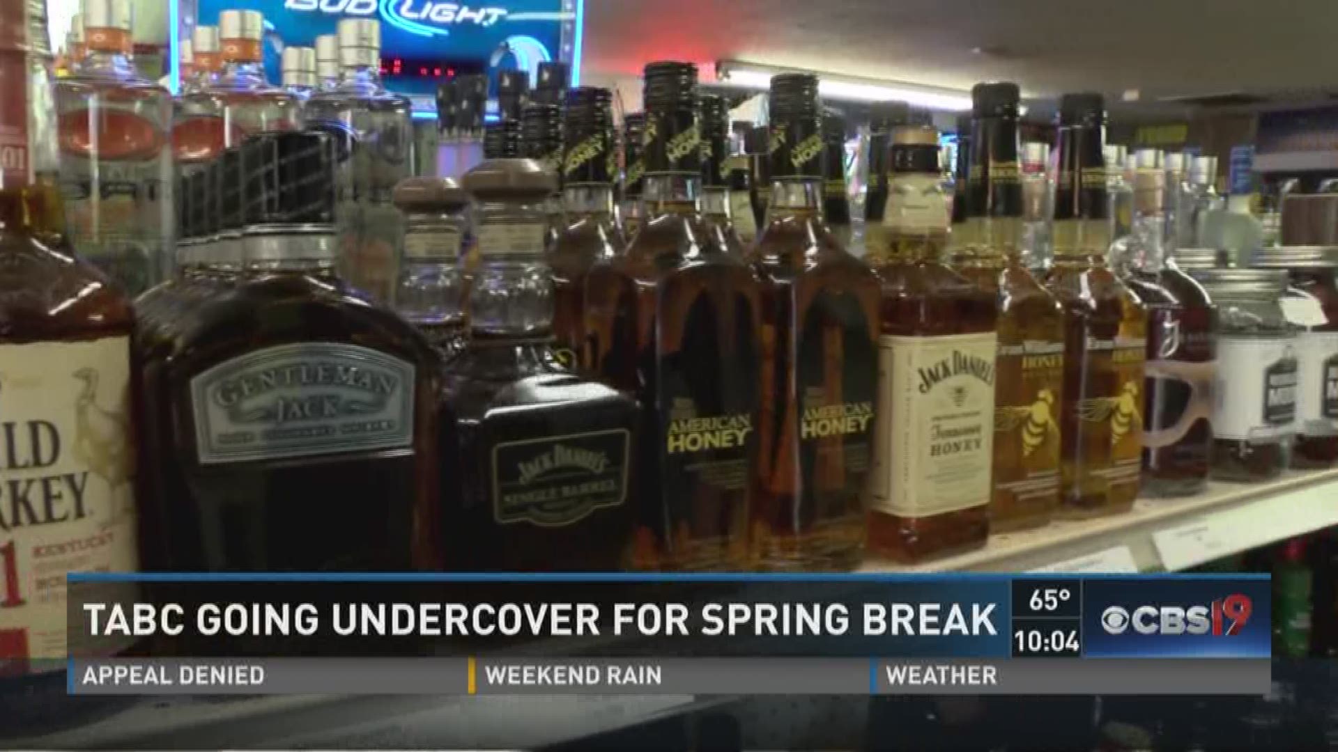 TABC going undercover for spring break | cbs19.tv