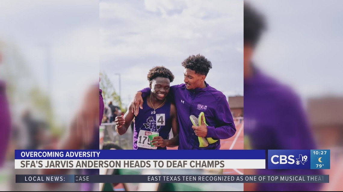 SFA student athlete headed overseas for World Deaf Championships | cbs19.tv