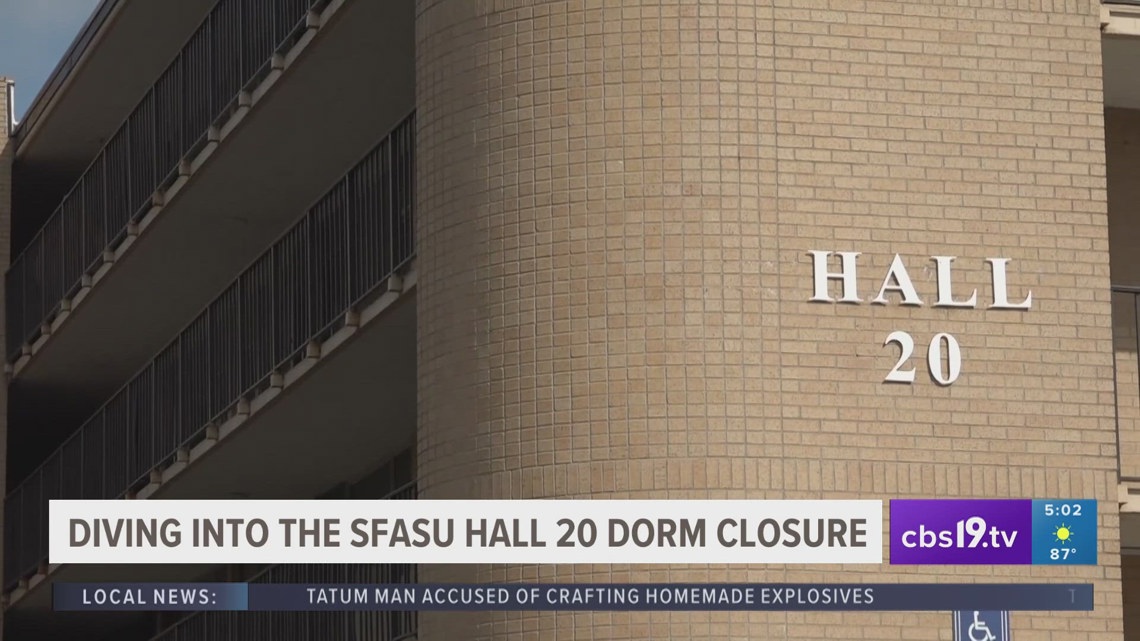 SFA residence hall, Hall 20, closing in January | cbs19.tv