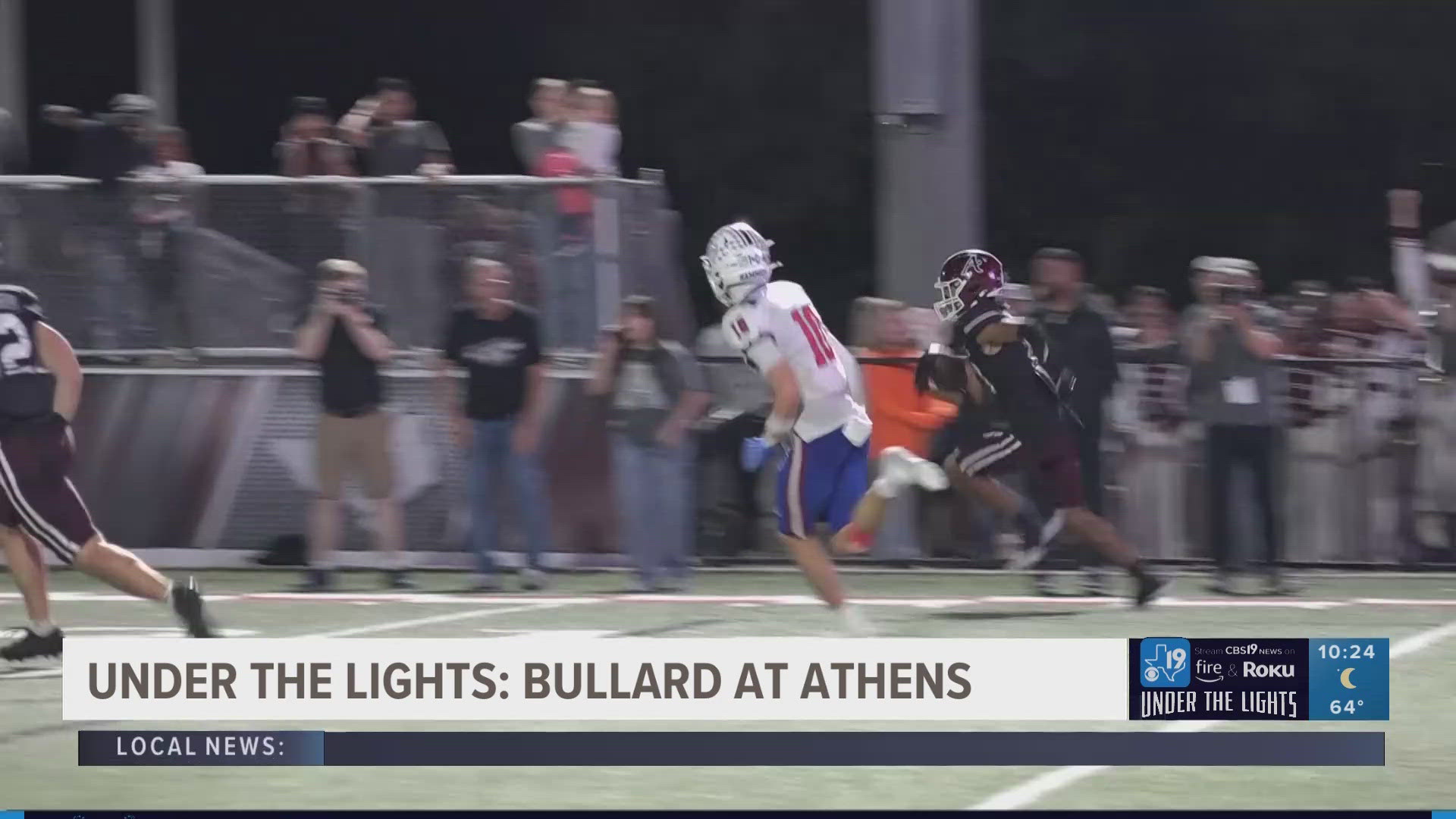 UNDER THE LIGHTS: Athens rolls over Bullard 77-43 | cbs19.tv