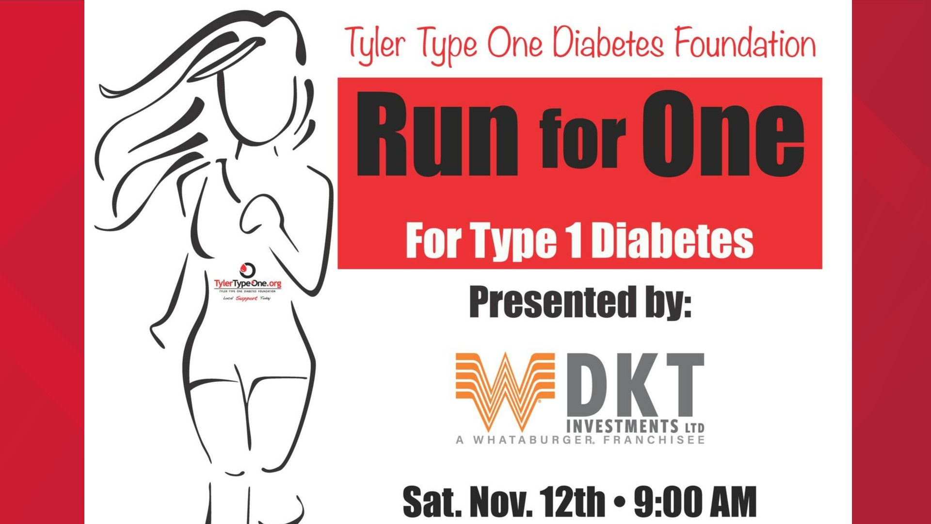 Tyler Type One Diabetes Foundation Annual Run for One 5K | cbs19.tv