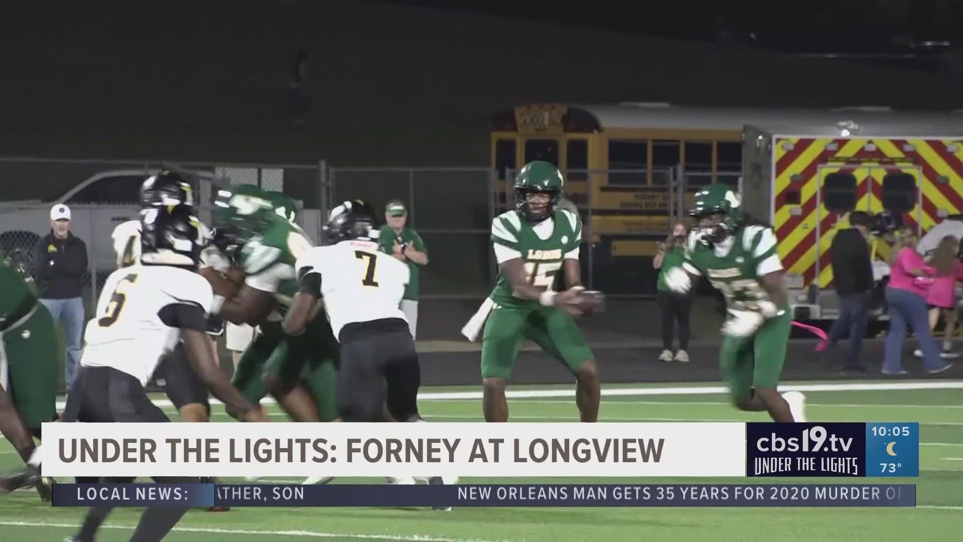 UNDER THE LIGHTS: Forney squeaks past Longview 28-24 | cbs19.tv