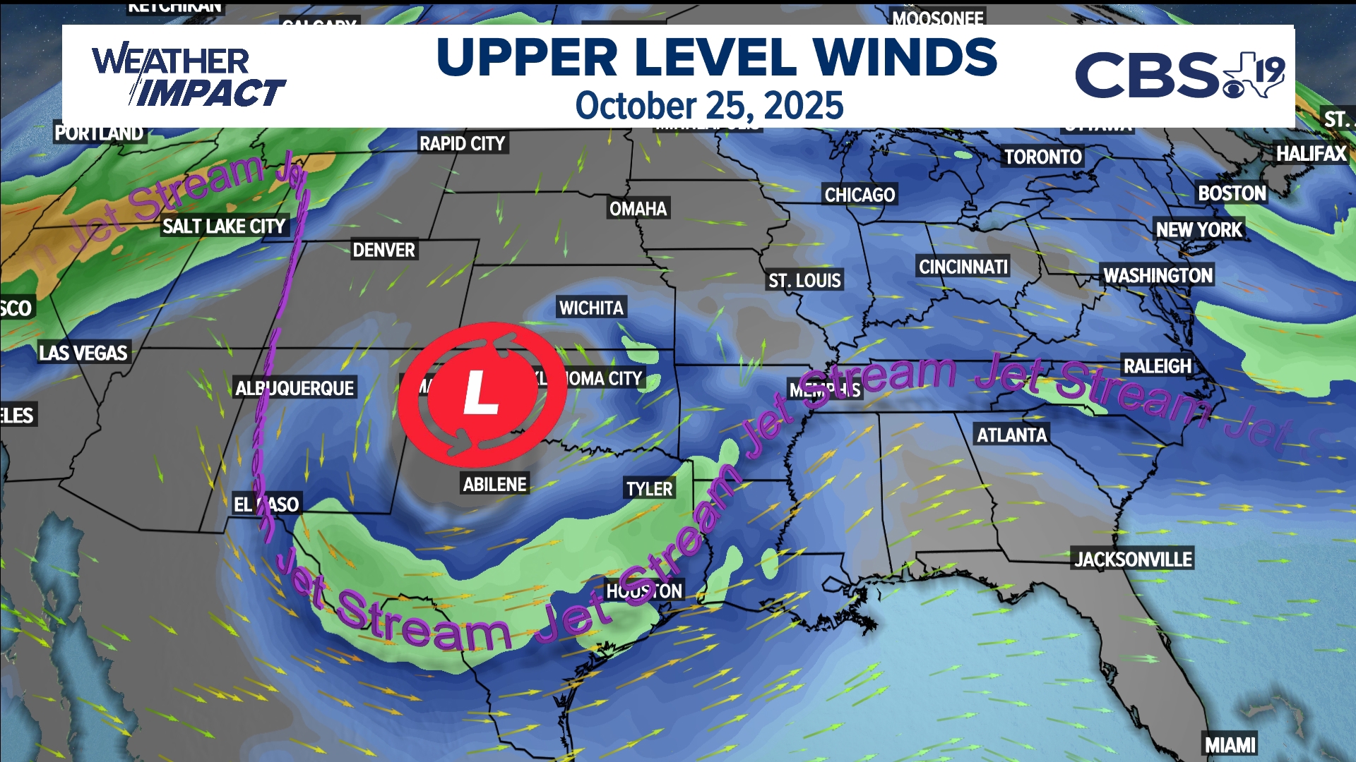 CBS19 WEATHER: East Texas braces for a warm winter with bursts of ...