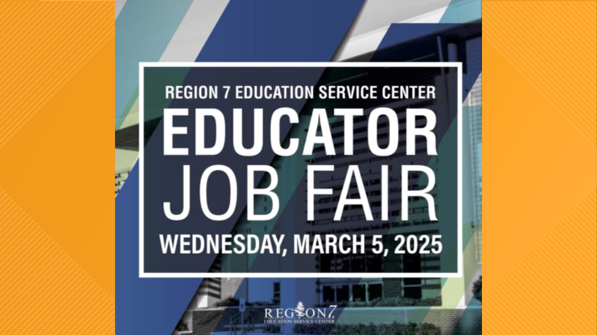 Region 7 Educator Job Fair to be held March 5 in Kilgore | cbs19.tv