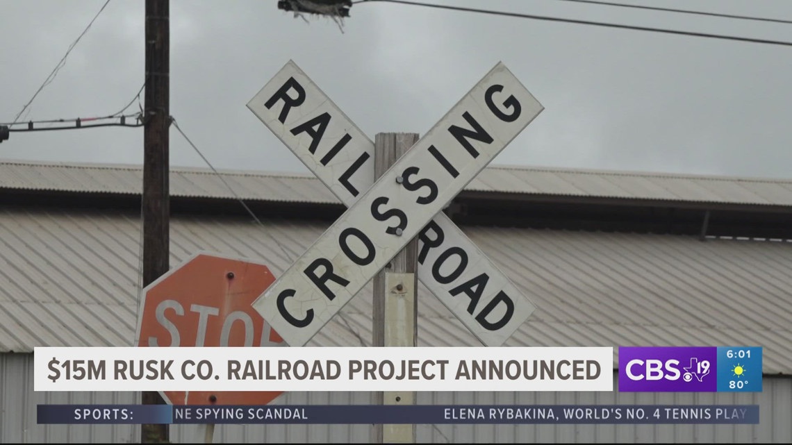 $15 million Rusk County railroad project to bring hundreds of jobs to ...