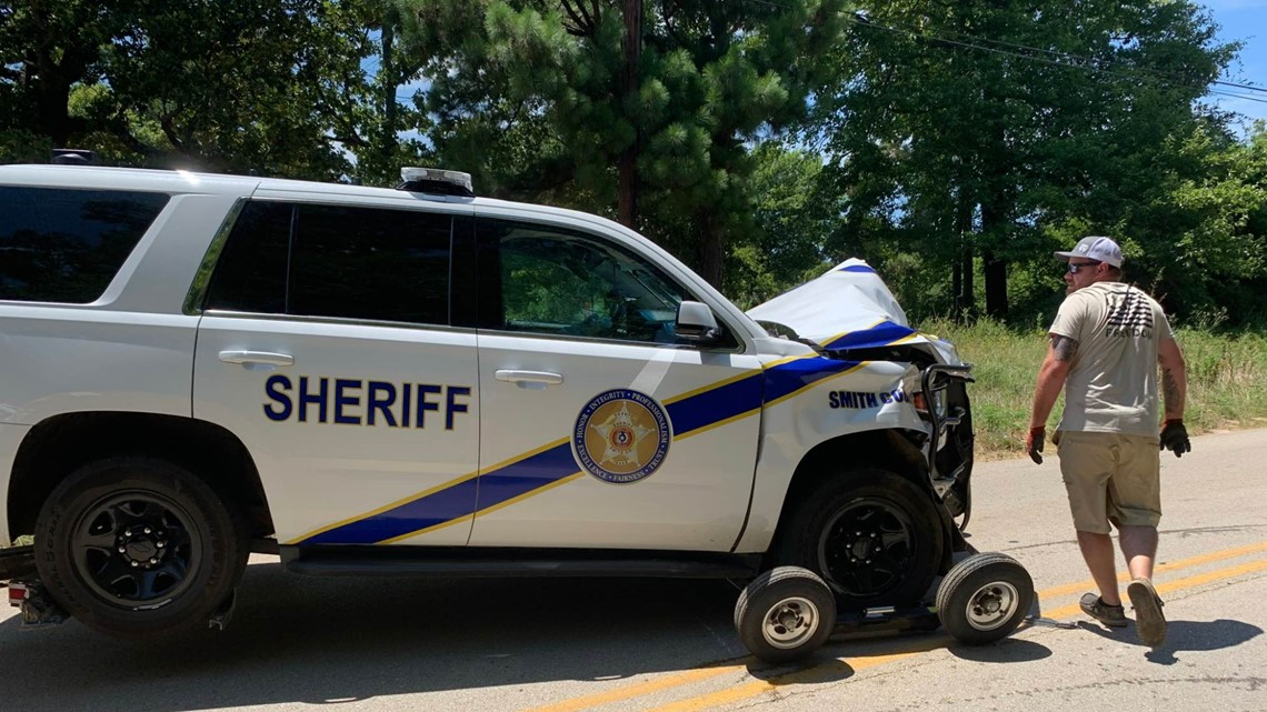 Smith County deputy, other driver receiving treatment after crash ...