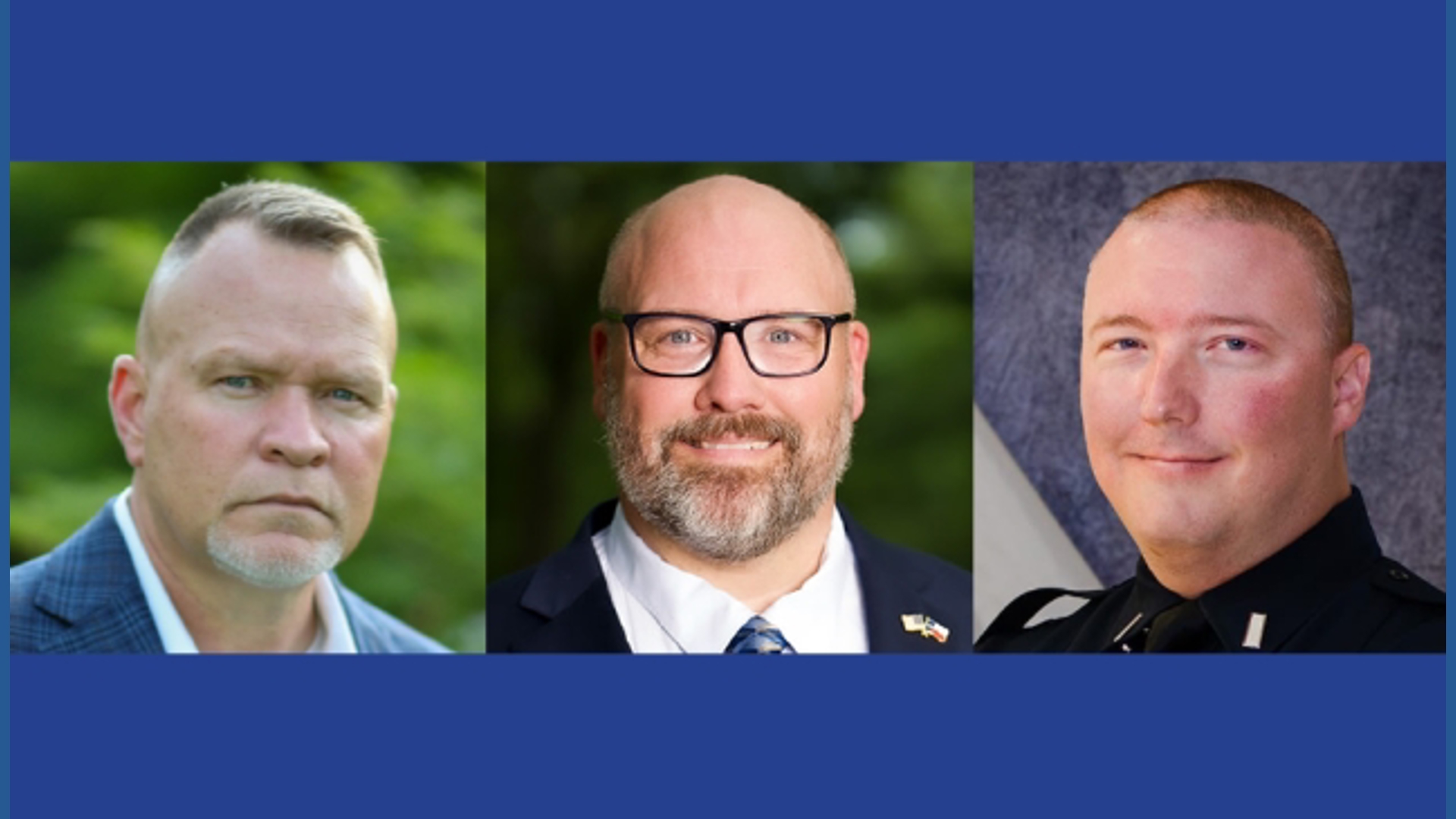 Kyle Stowers, Tim McDonald and Rod Langlinais running for Smith County ...