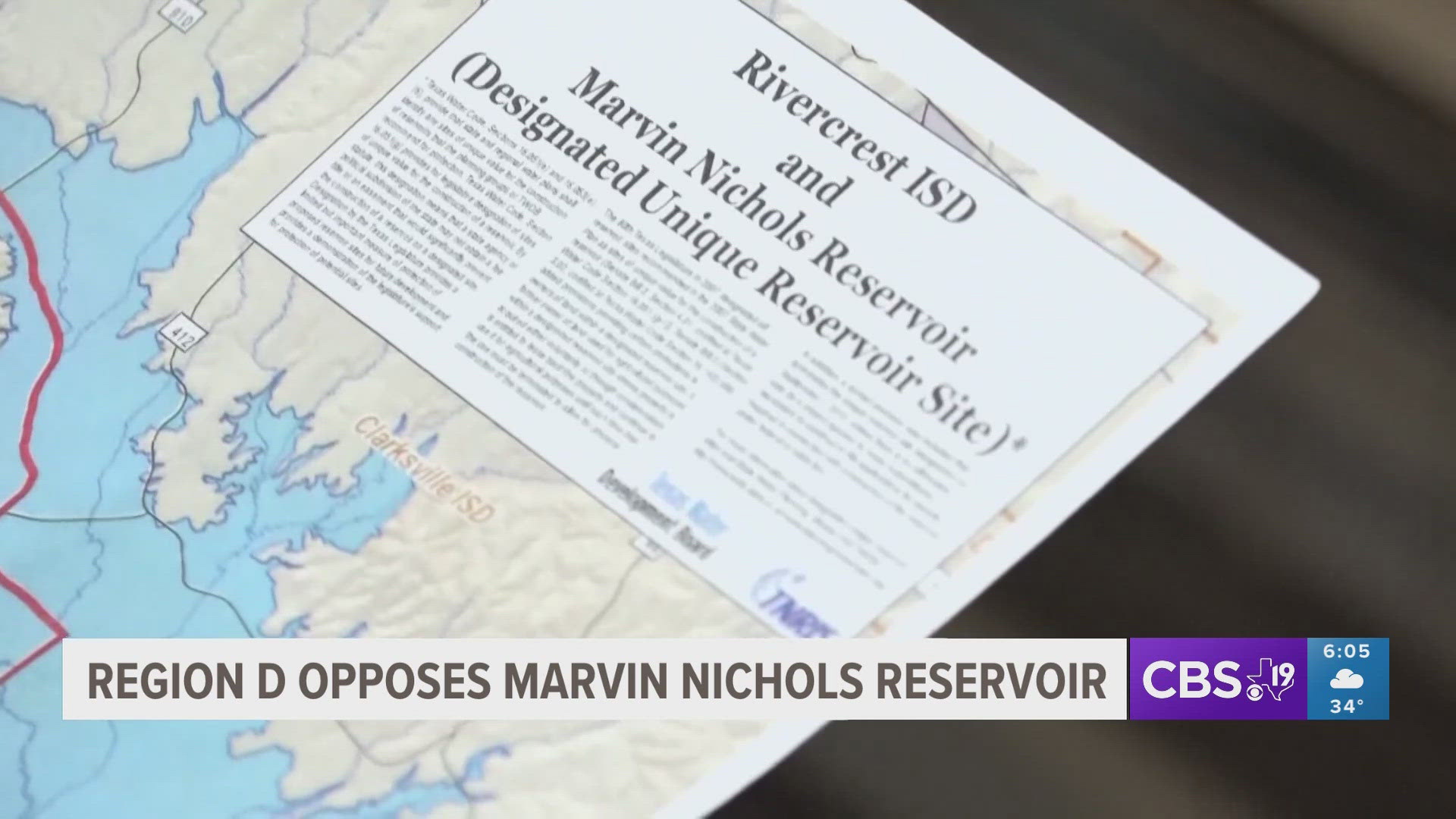East Texas water planning group voices opposition to Marvin Nichols ...