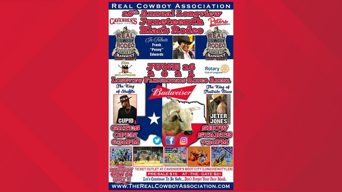 Longview to host 28th annual Juneteenth Black Rodeo on Saturday | cbs19.tv