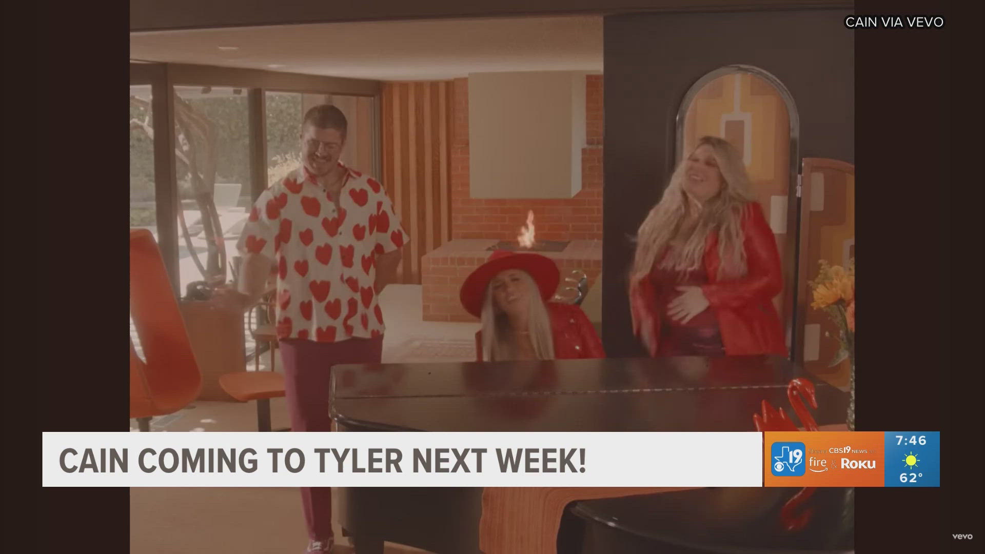 CAIN's Live and In Color Tour hits Tyler this fall | cbs19.tv