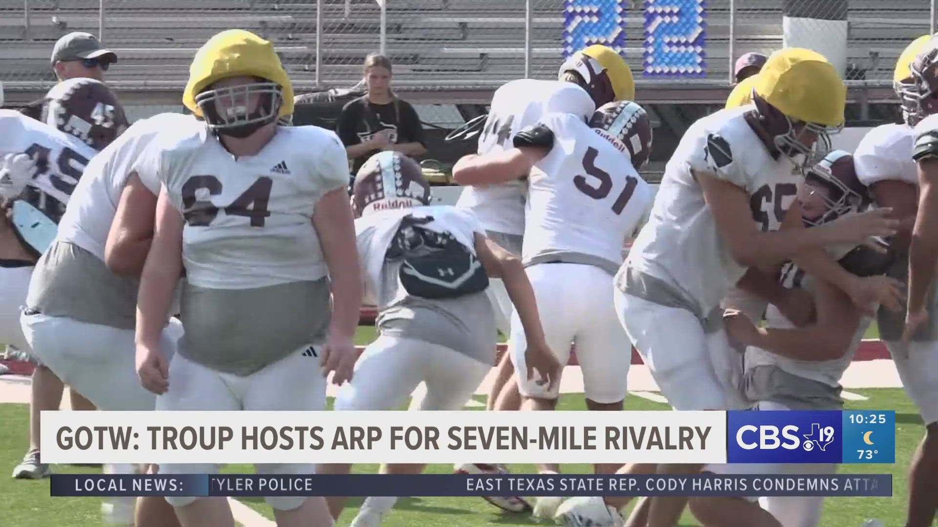 Troup hosts Arp in 7-mile Rivalry for CBS19's Game of the Week | cbs19.tv