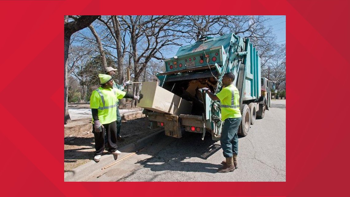 Bulky items will be picked up in Tyler for free the week of May 2 ...