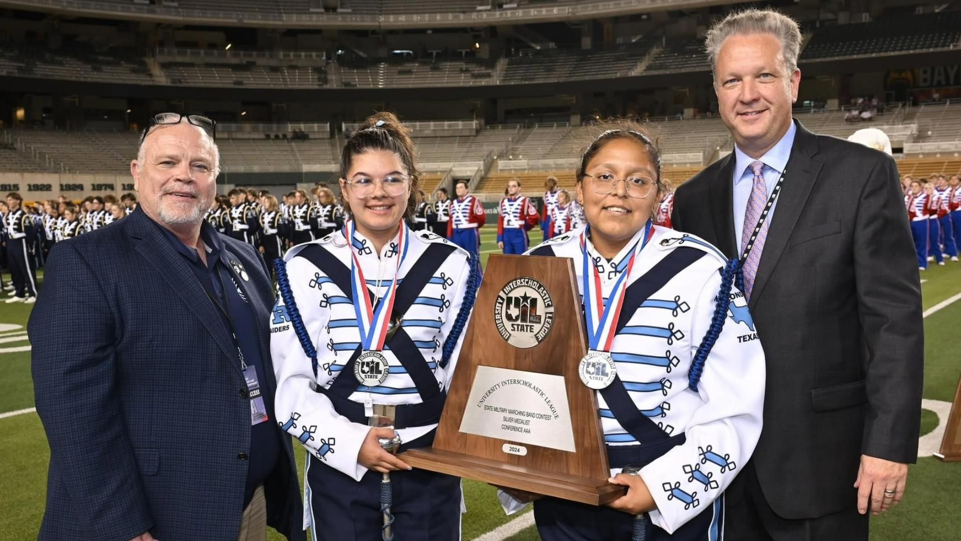 Over 20 East Texas schools place at state military marching band | cbs19.tv