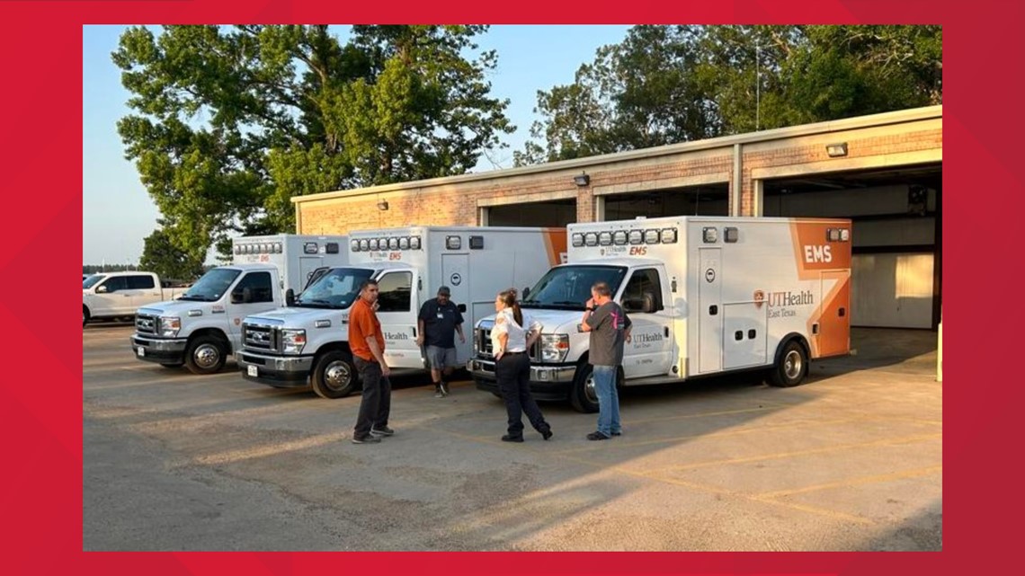 EMS service transition completed to UT Health East Texas | cbs19.tv