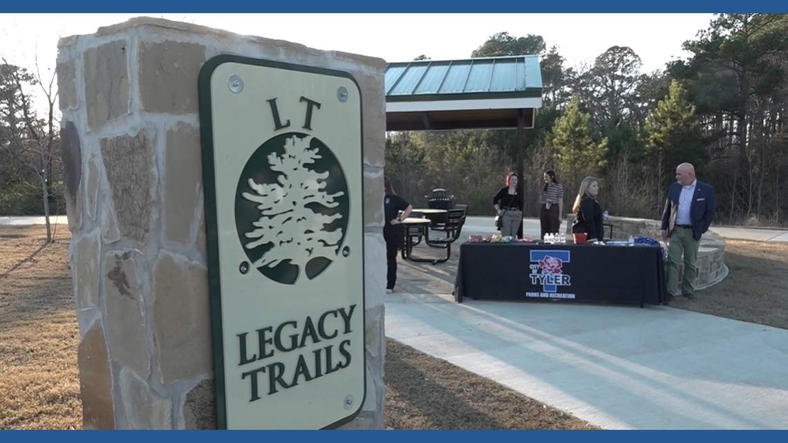 Tyler city leaders celebrate unveiling of new 1.7-mile Legacy Trail ...