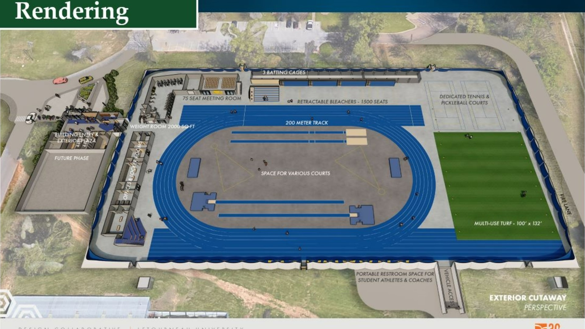 Letourneau University planning to add indoor athletic facility | cbs19.tv