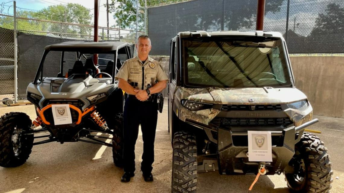 Texas man accused of stealing 3 ATVs worth over $93,000 arrested | cbs19.tv