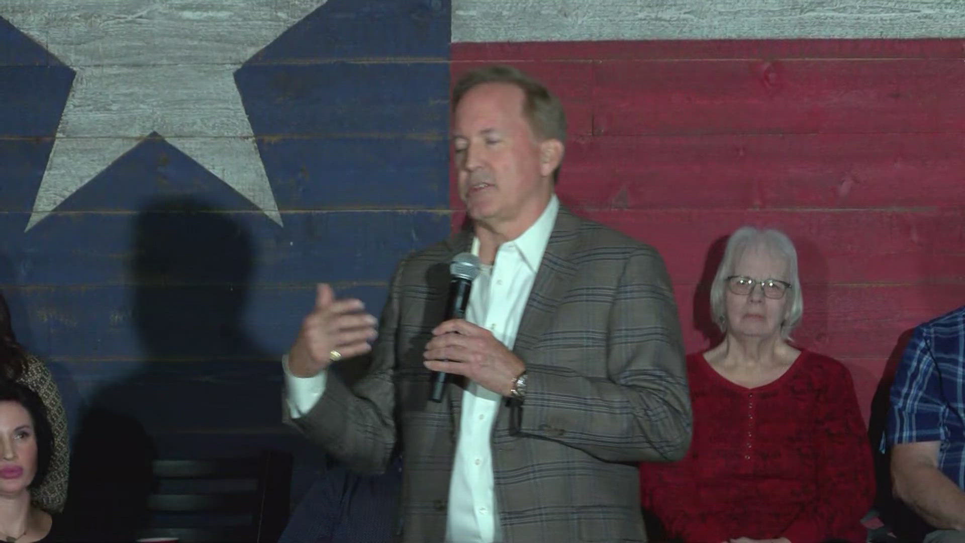 Ken Paxton speaks in Tyler as part of Texas-First Victory Tour | cbs19.tv