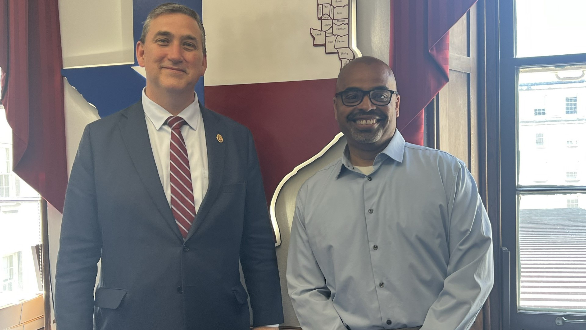 East Texas business leader joins Congressman Moran for meeting | cbs19.tv