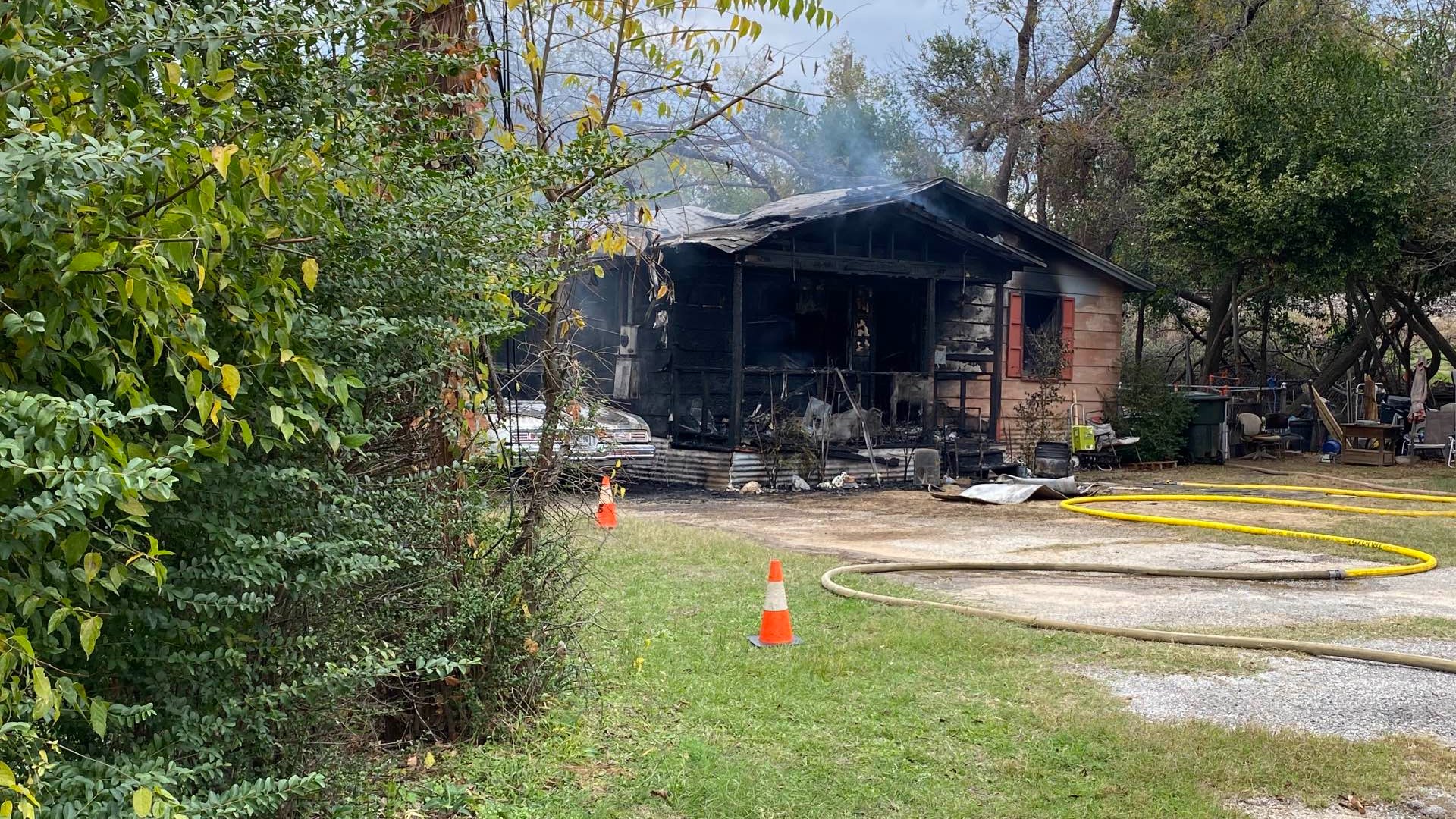 Officials on the scene of a structure fire in Tyler | cbs19.tv