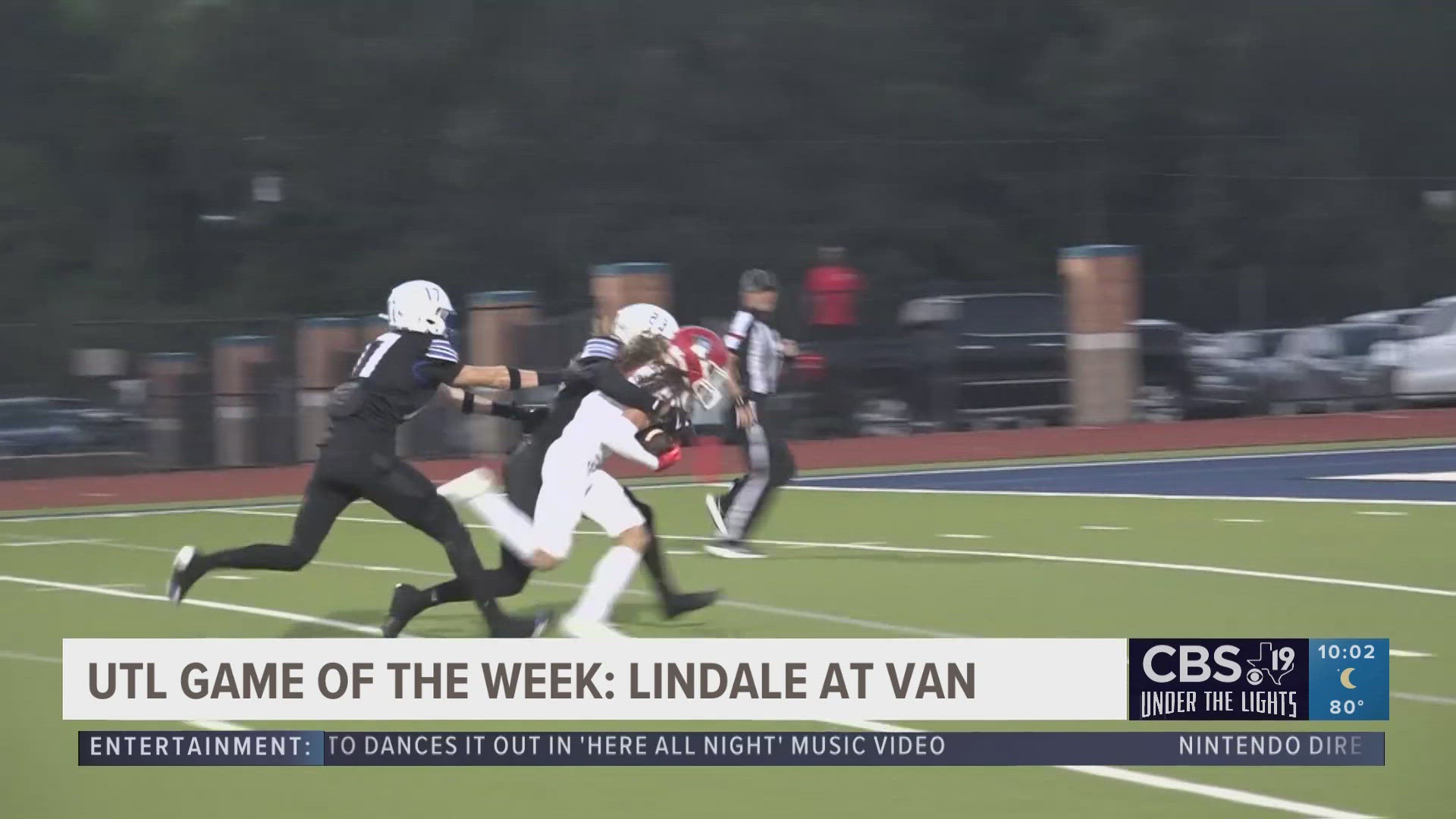 UNDER THE LIGHTS: Lindale Eagles vs. Van Vandals | cbs19.tv