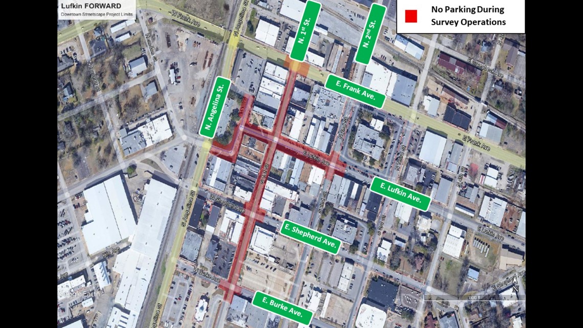 City of Lufkin to shut parts of downtown Sunday | cbs19.tv