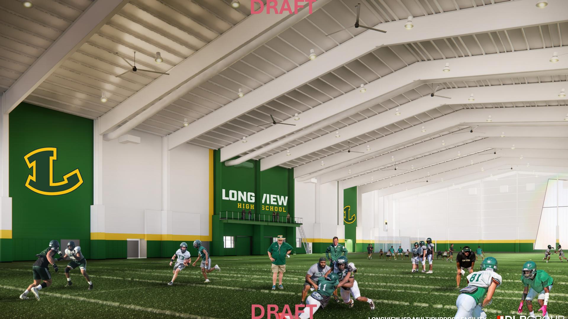 Longview ISD shares completed designs for new multi-purpose, CTE facilities | cbs19.tv
