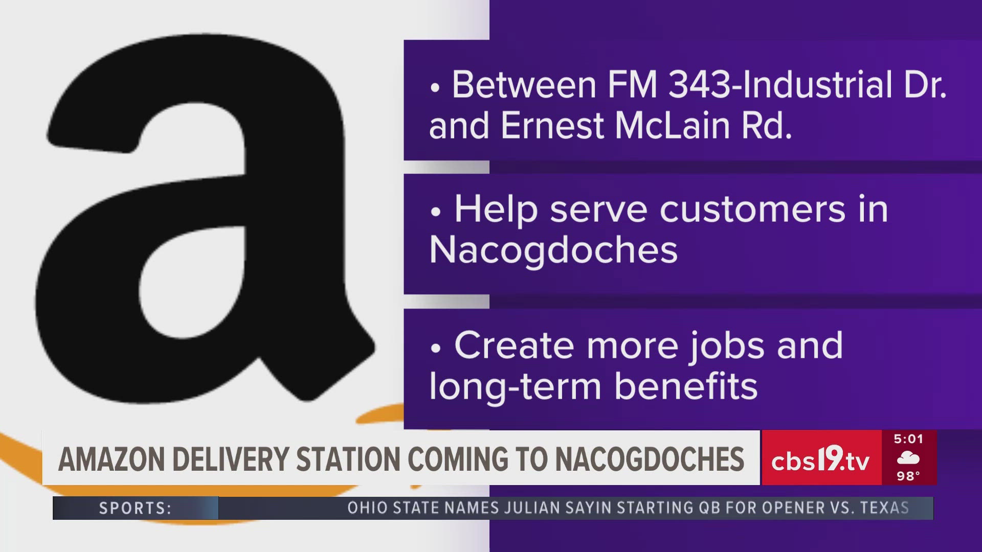 Amazon announces plans for its second delivery station in East Texas ...