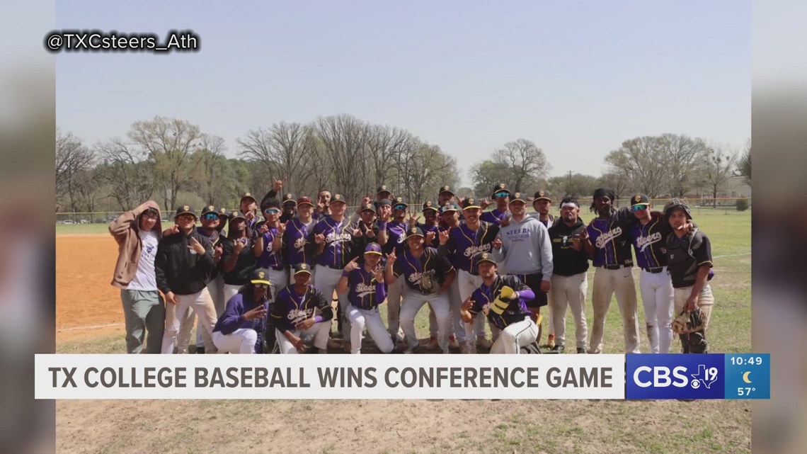 Texas College baseball earns first conference win since 2020 | cbs19.tv
