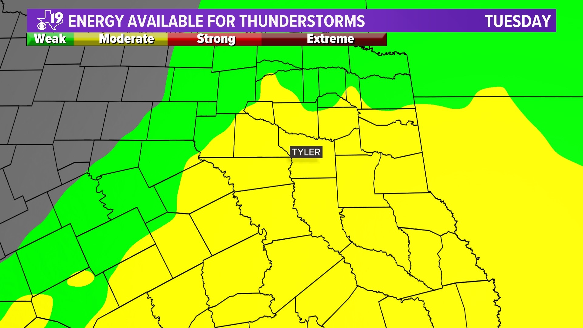 Fall severe weather season in East Texas not done yet | cbs19.tv