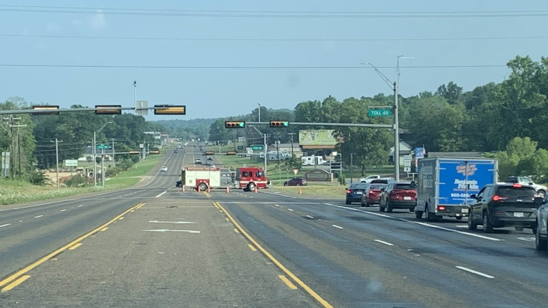No injuries in Tyler crash on HWY 110 and Toll 49 | cbs19.tv
