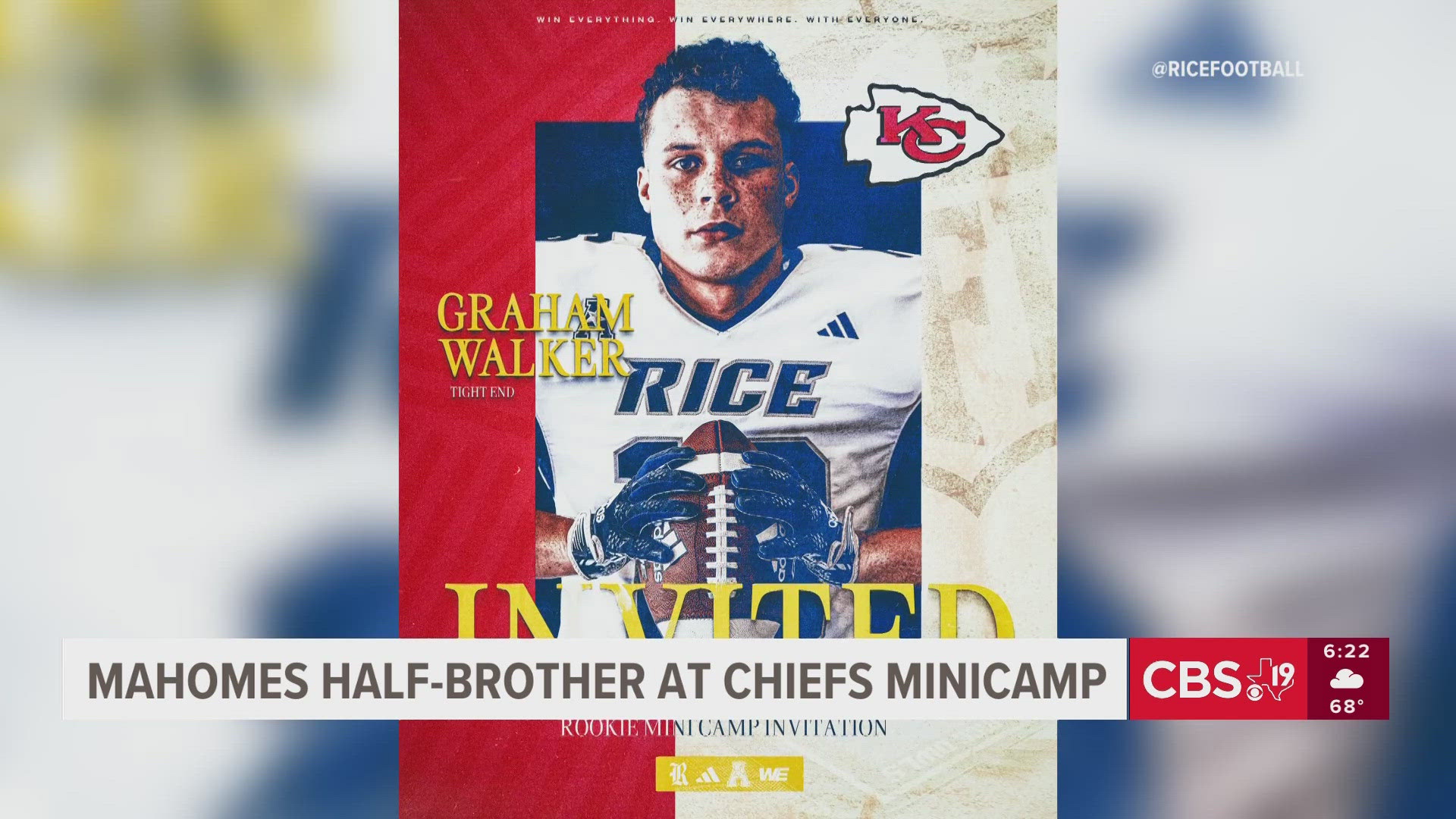 Mahomes’ half-brother eyes Kansas City Chiefs roster spot | cbs19.tv