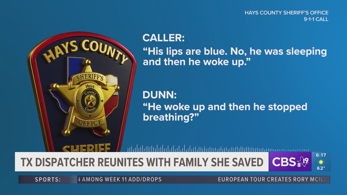 Texas 911 dispatcher hailed a hero after lifesaving call | cbs19.tv