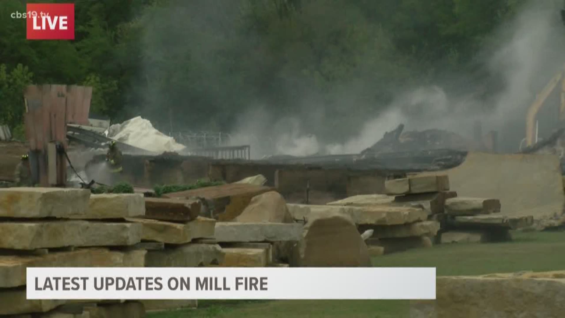 Valley Feed Mill fire in Winnsboro contained | cbs19.tv