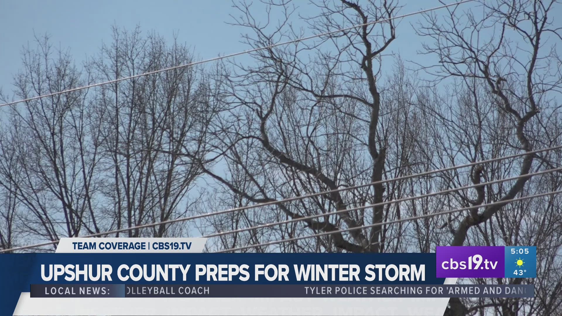 East Texas law enforcement prepares ahead of winter storm | cbs19.tv
