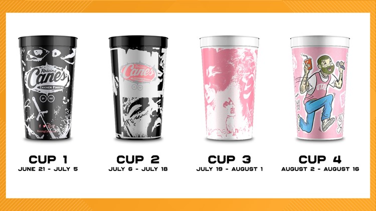Post Malone and Raising Cane’s design limited edition cups | cbs19.tv