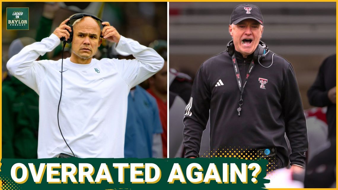 SHOCKER: Baylor SNUBBED in Big 12 Rankings | Texas Tech SHOCKINGLY ...