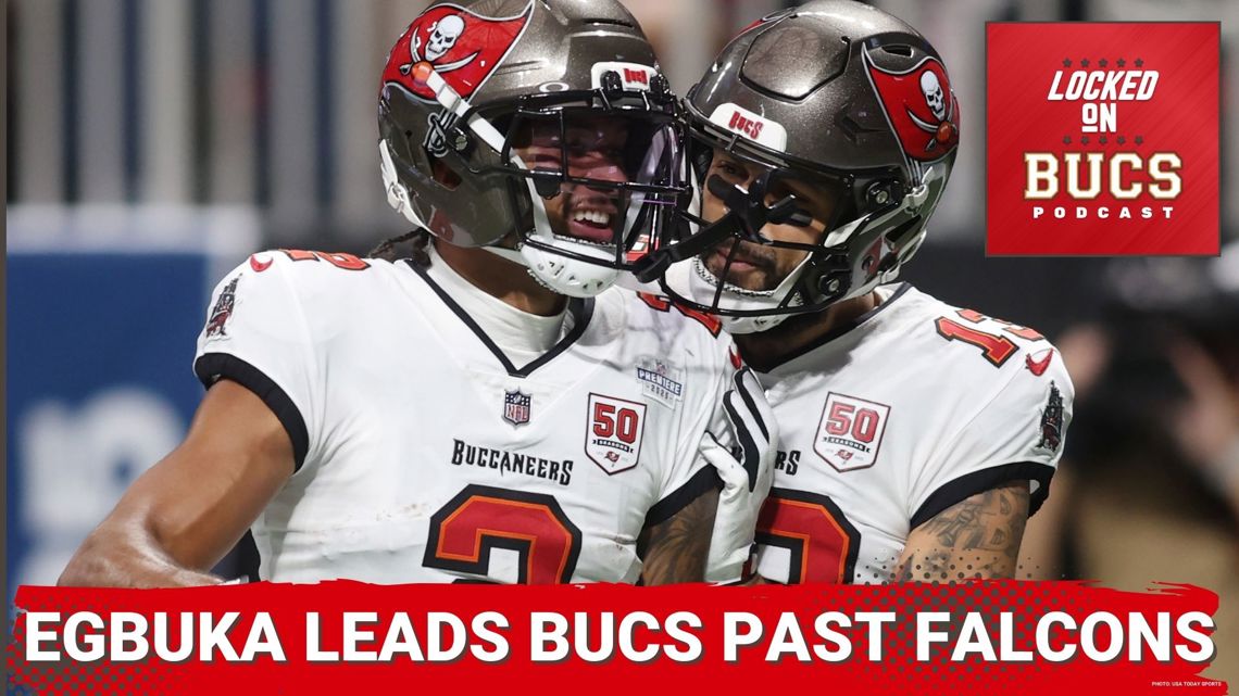 Bucs WIN NAIL BITER Over Falcons | Emeka Egbuka EXPLODES In Debut | Getting A Win After ROUGH ...
