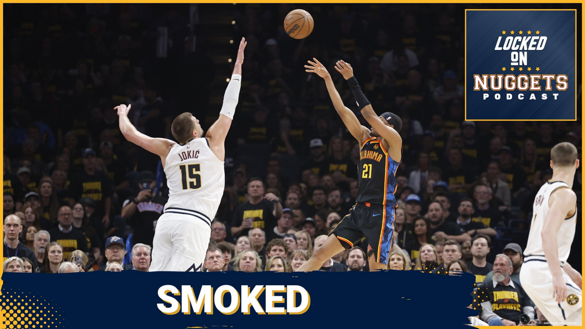 Denver Gets Crushed By Thunder, Jokic Gets MAD in Game 2 | Denver ...