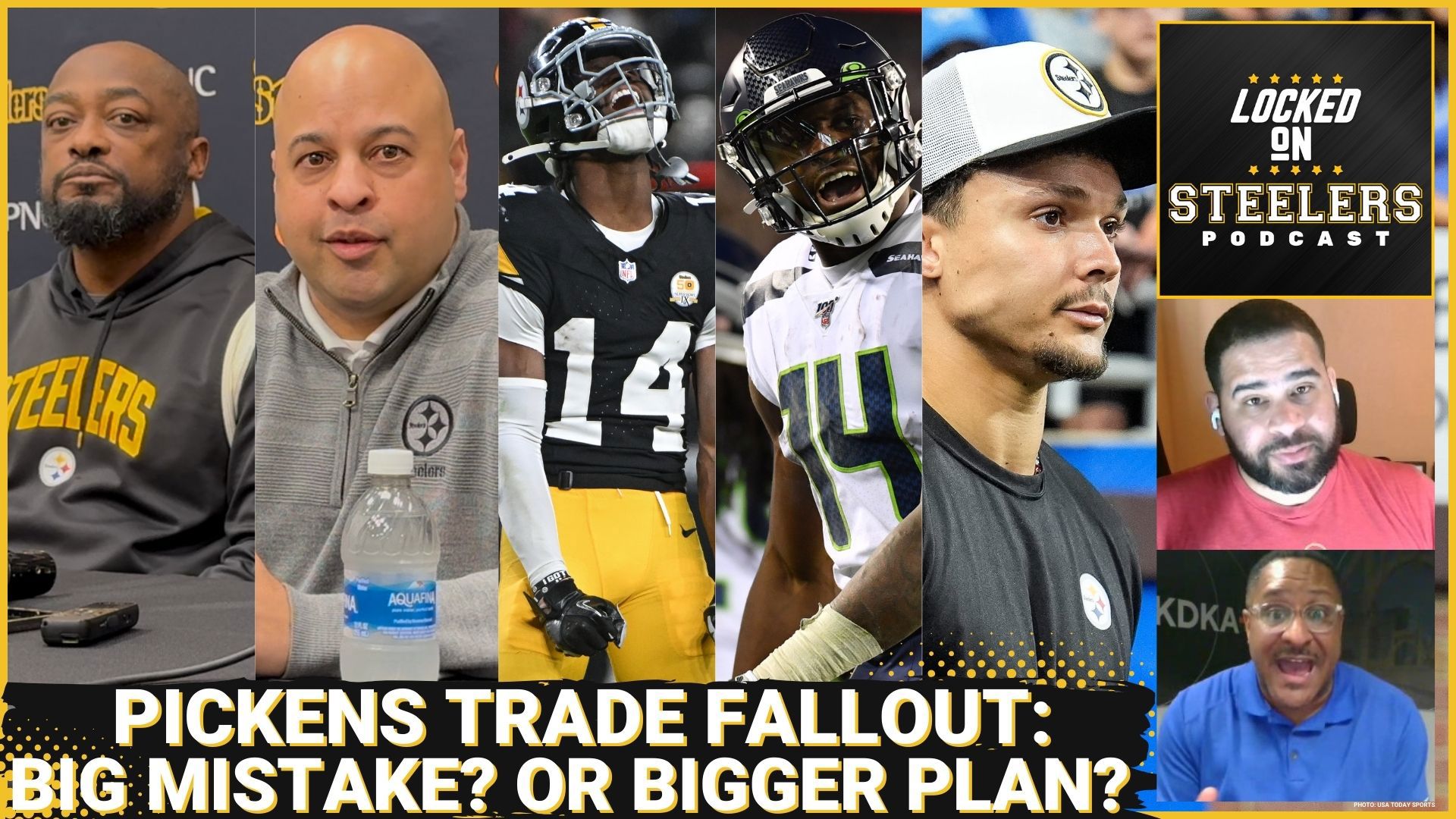 Steelers Fallout After George Pickens Trade | Sign Amari Cooper or Gabe ...