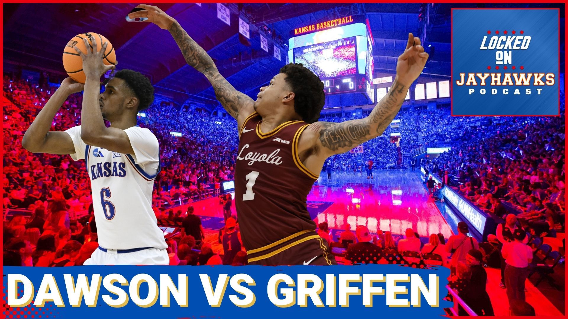Jayden Dawson vs Rylan Griffen - Did Bill Self Find the Better Fit for ...