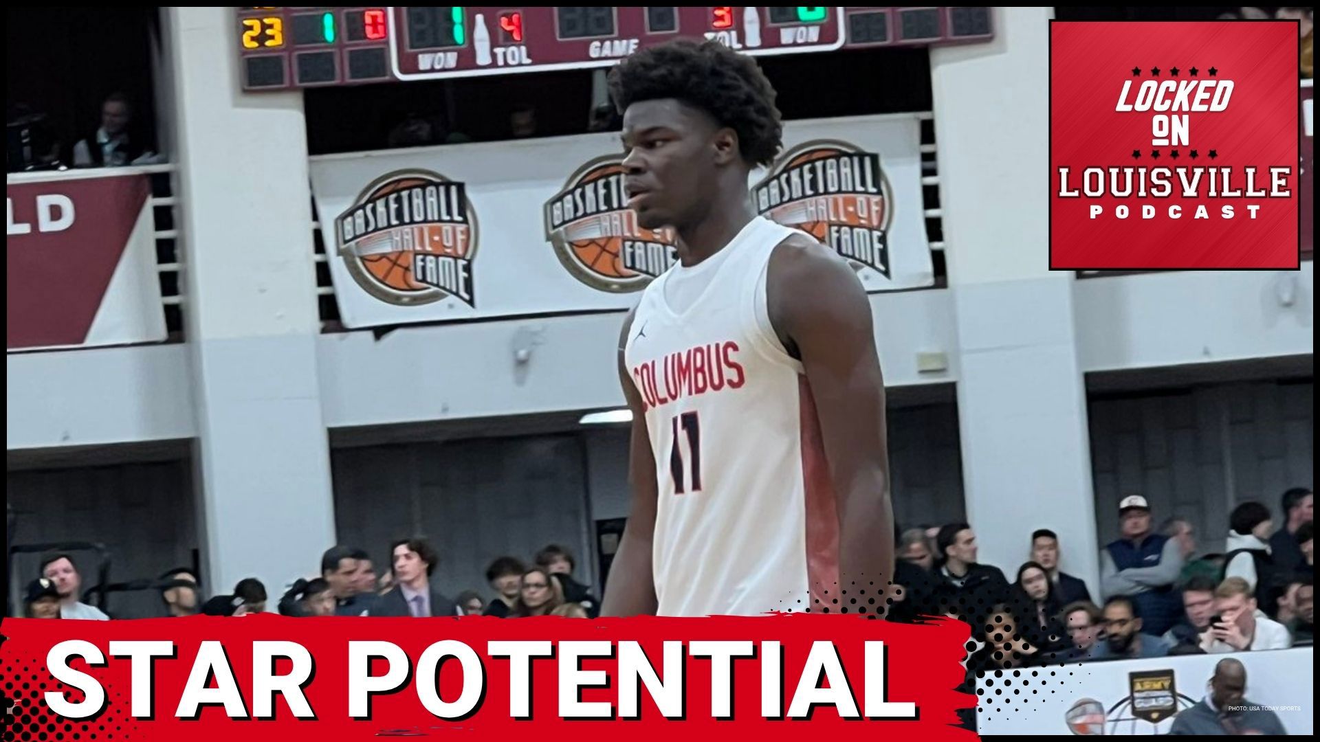 ELITE forward Caleb Gaskins could be a STAR at Louisville! Vince Marrow ...