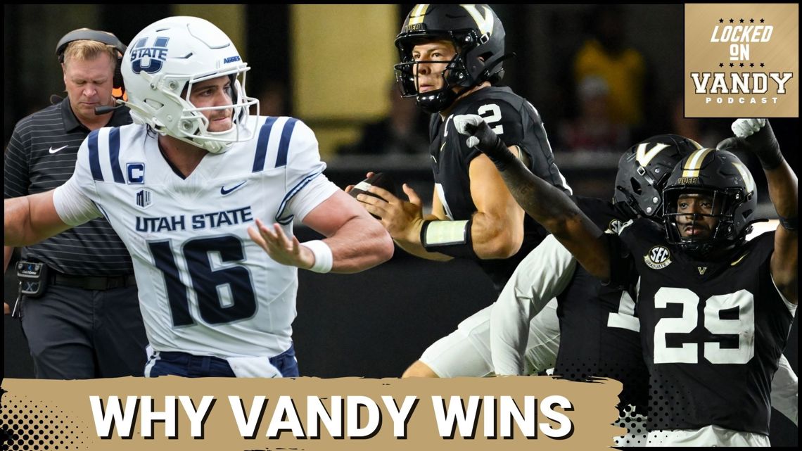 PREDICTION: Vanderbilt, Diego Pavia will OVERWHELM Utah State | Luke ...