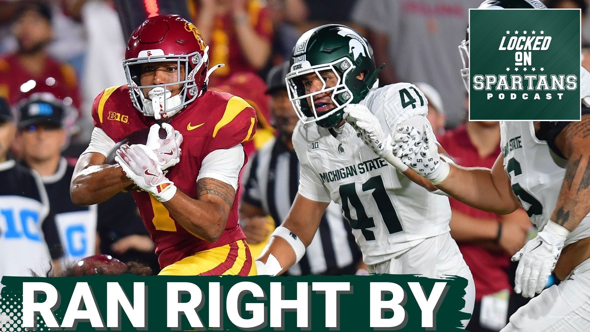 REACTION: MSU football defense TORN APART by USC; Can Jonathan Smith's squad turn this around ...