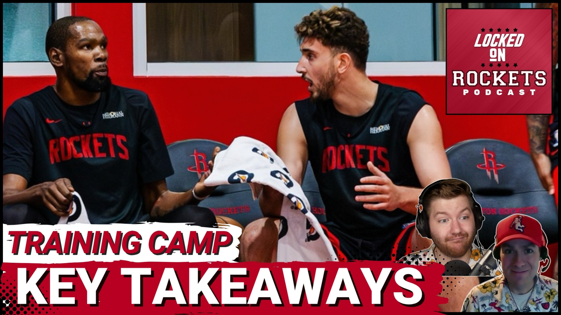 Rockets KEY Training Camp Takeaways: Kevin Durant's GRAVITY, Double-Big ...